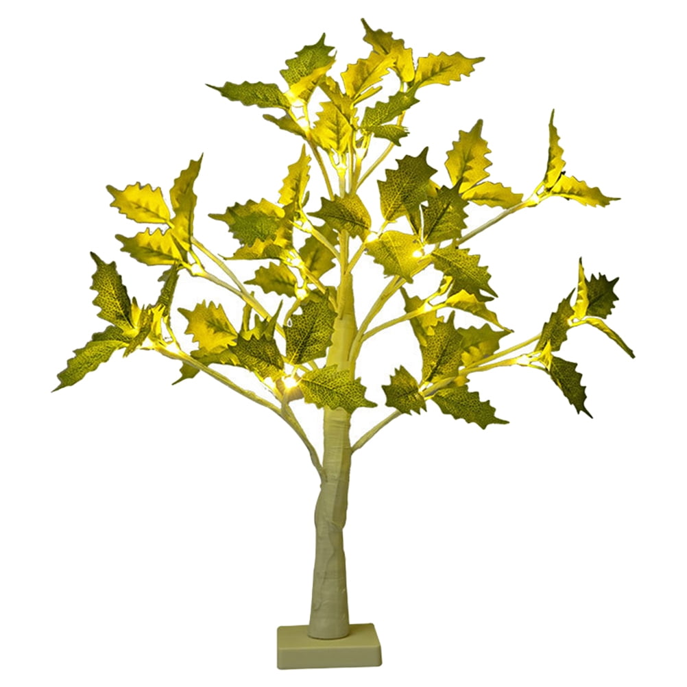 Maple Tree Lights Lighted Trees for Decoration inside White Birch with ...