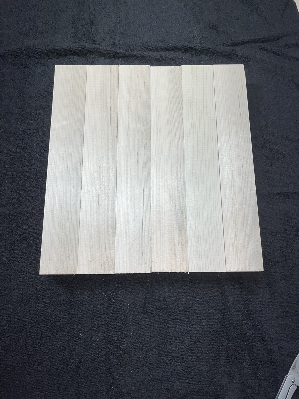 Maple Turning Blanks 6pcs 2.5"x2.5"x16" Craft Wood - Walmart.com