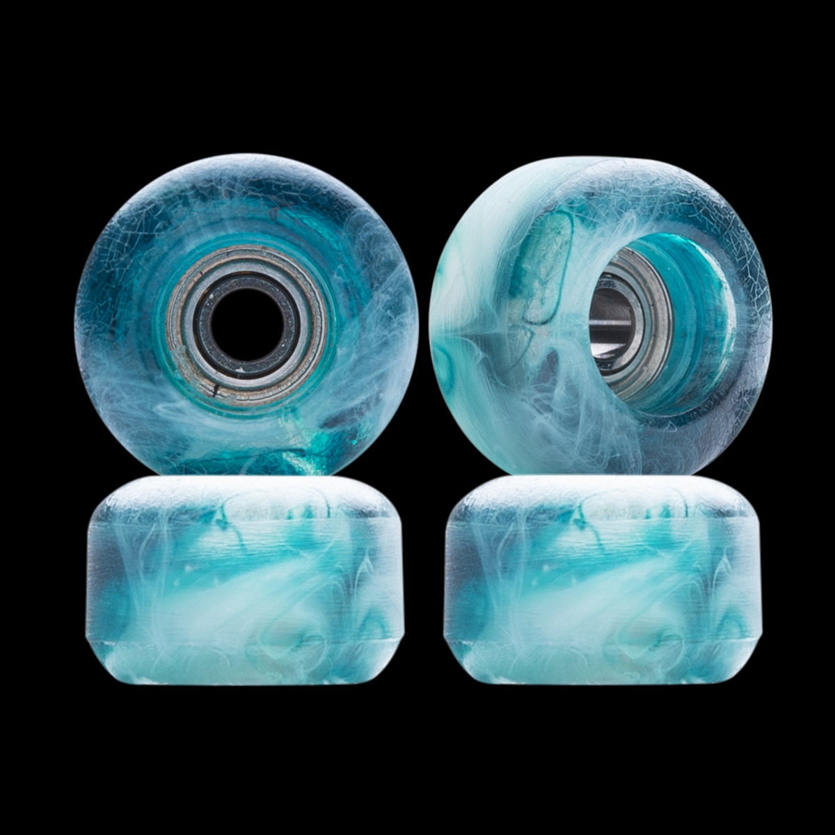 Maple ULTRA Fingerboard Wheels Green and White - Walmart.com