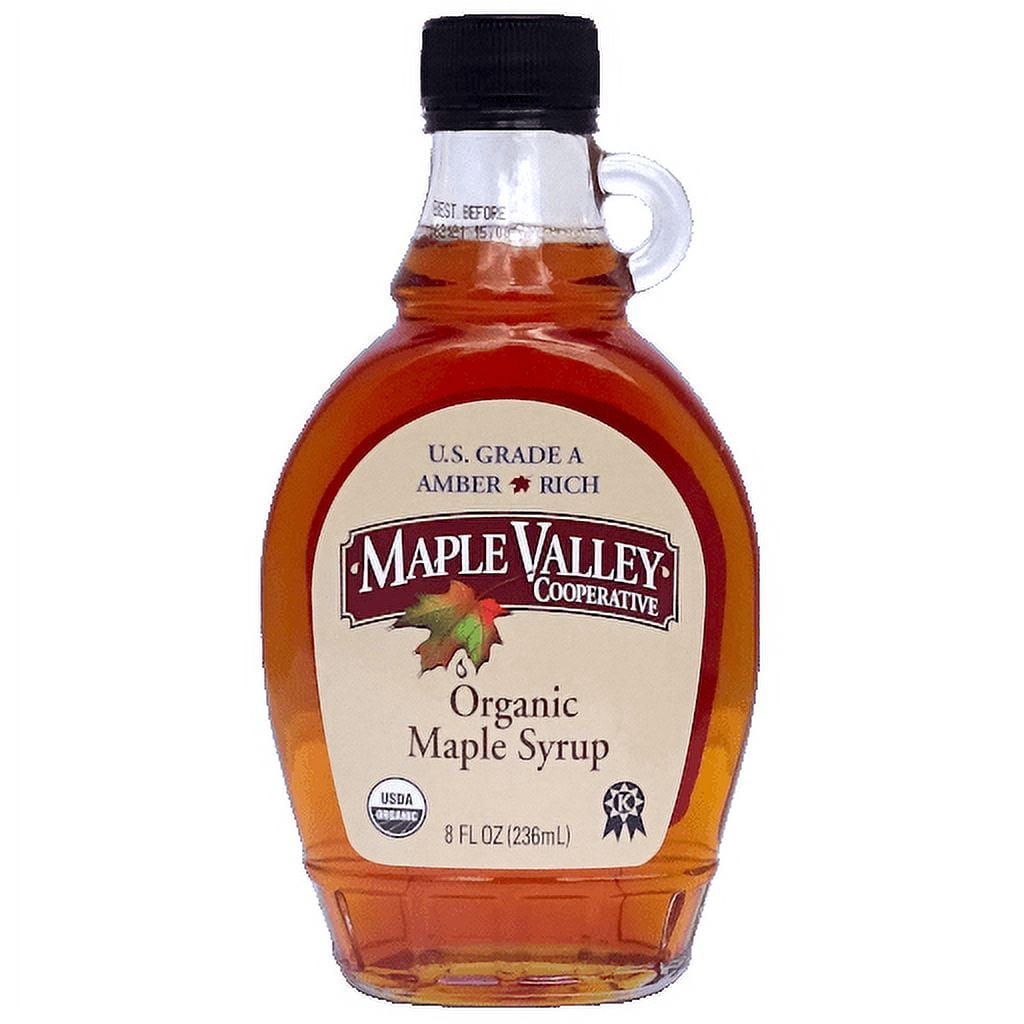 Maple Valley Cooperative Amber & Rich Organic Maple Syrup 8 fl. oz ...