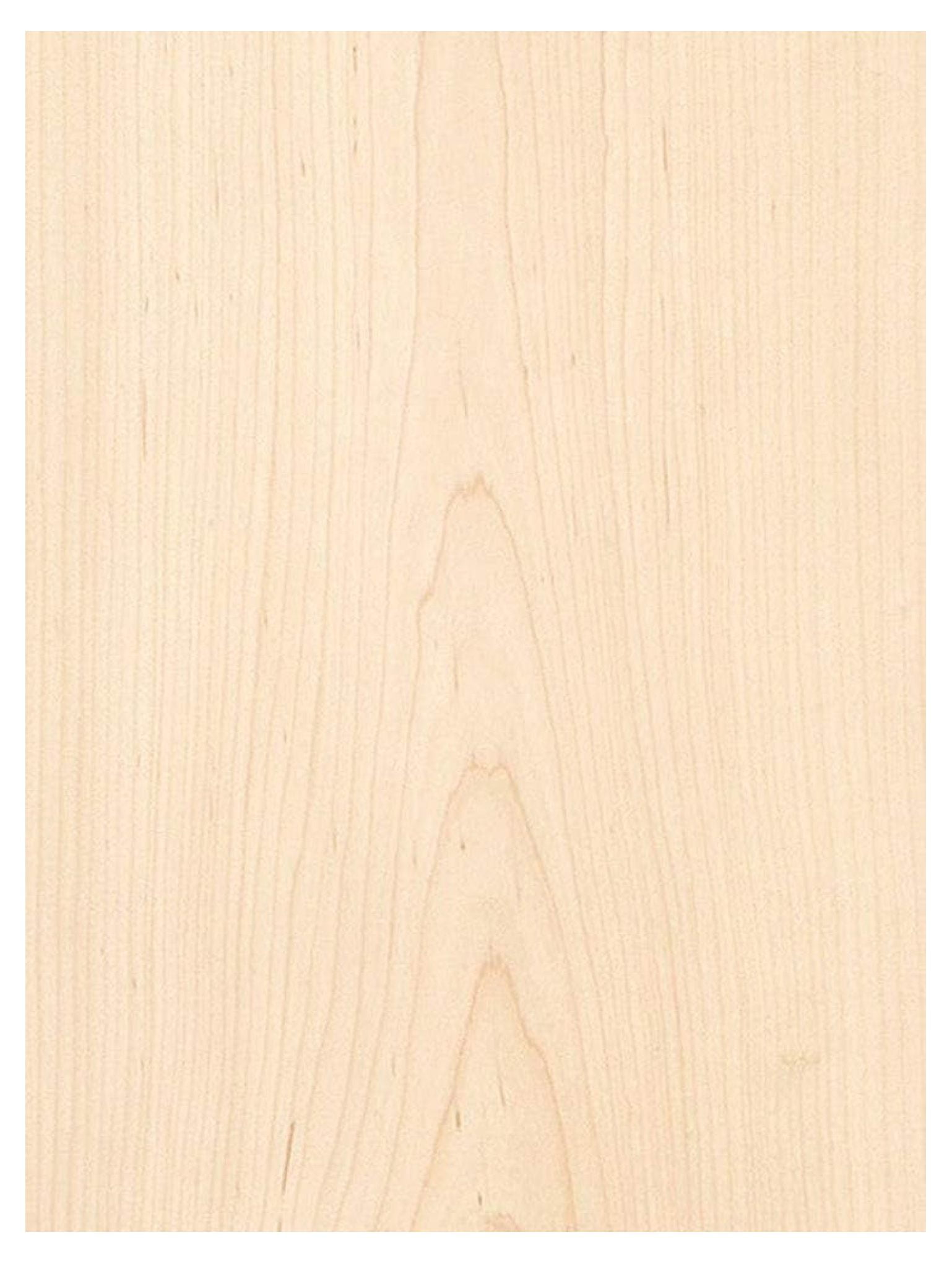Maple Veneer, Flat Cut, 4 x 8, 10 Mil Backer. - Walmart.com