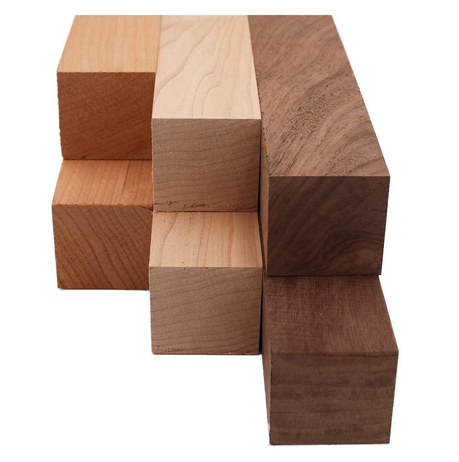 | Maple, Walnut, and Turning Wood Blanks | Pool Cue Blanks | 2" x 2" x ...
