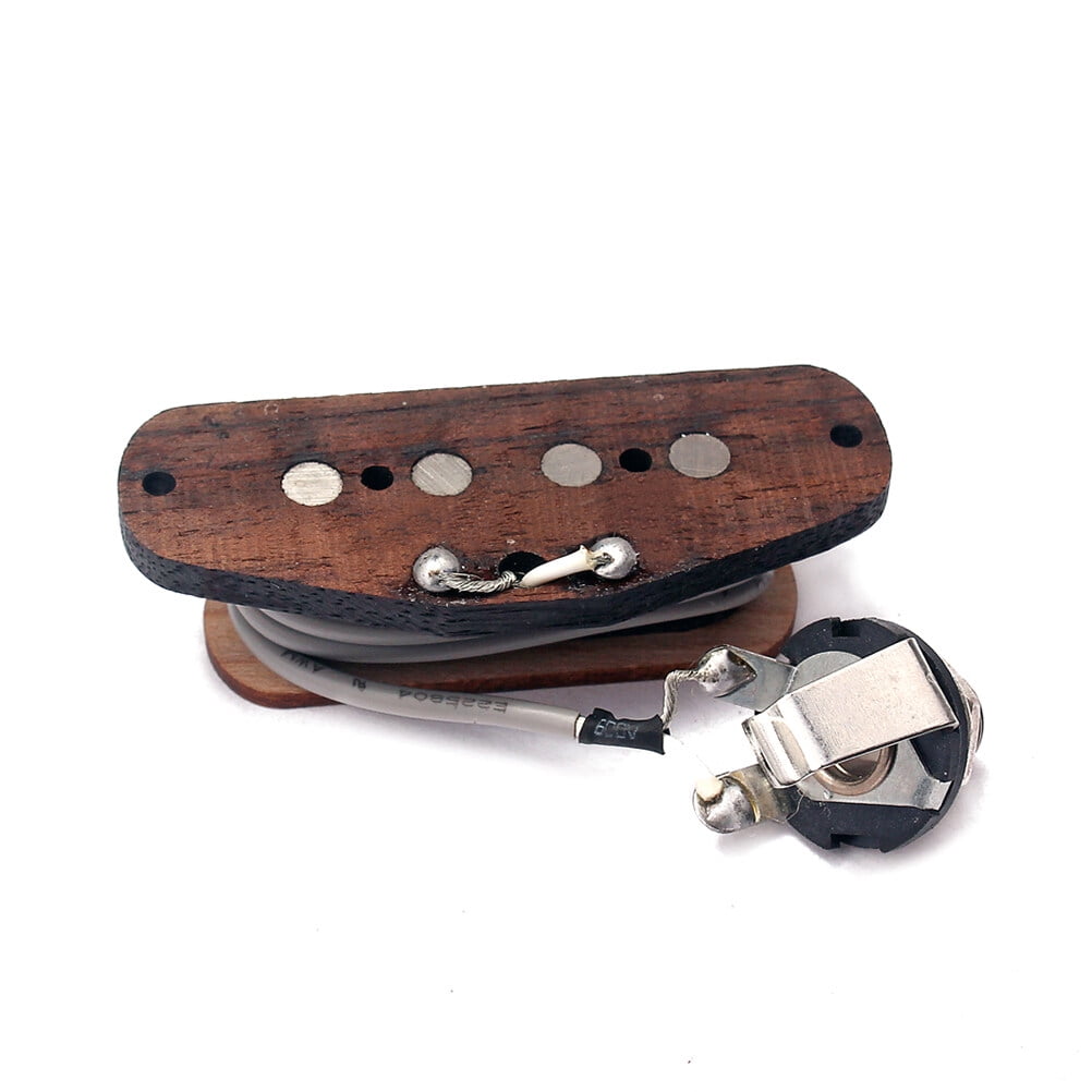 Maple Wood Four-string 4-Pole Box Soundhole Guitar Pickup Replace Music ...