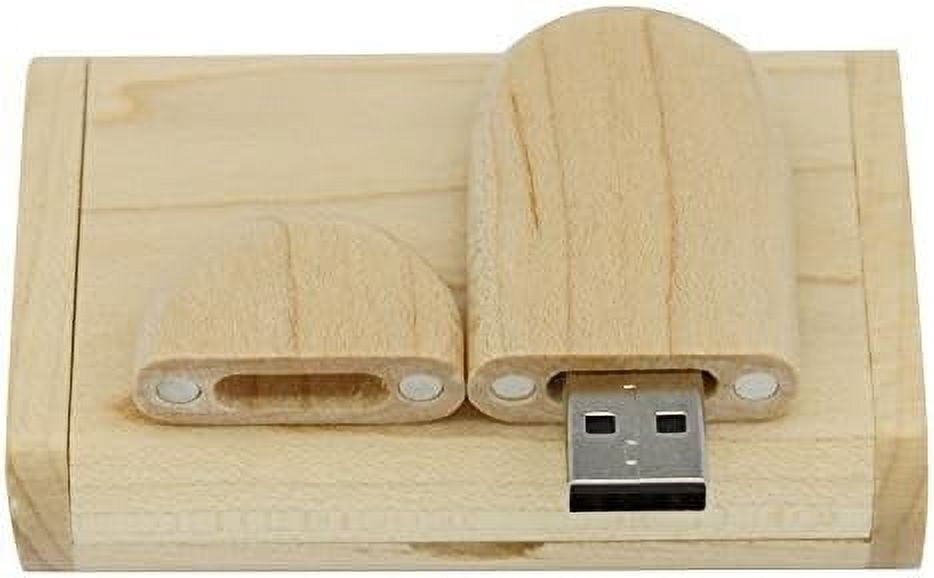 Maple Wood Usb Flash Drive With Wooden Box U Disk Memory Stick Pen ...