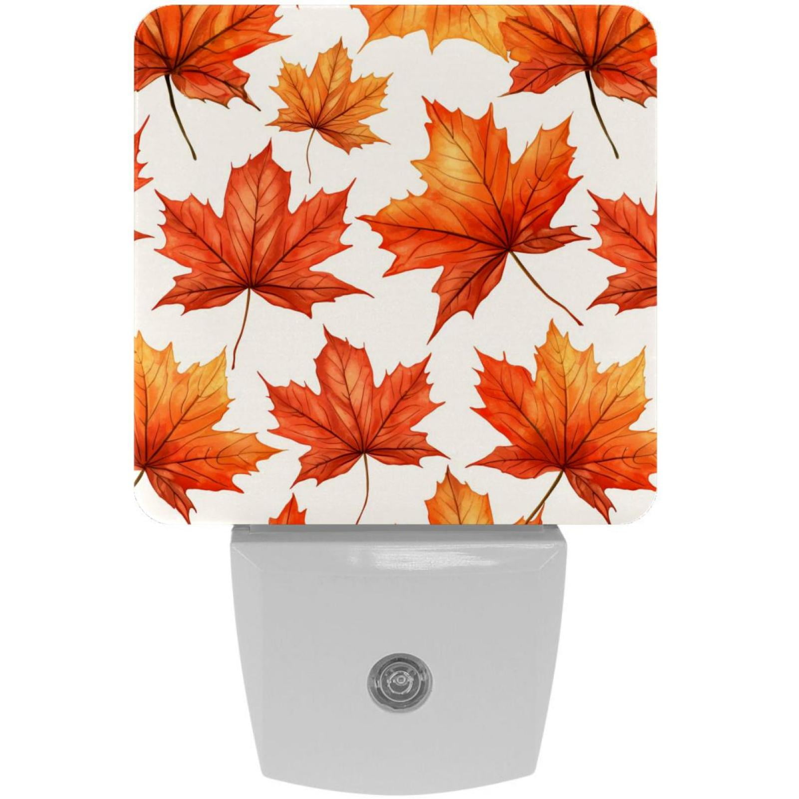 Maple leaf LED Square Night Light - Compact and Energy Efficient ...