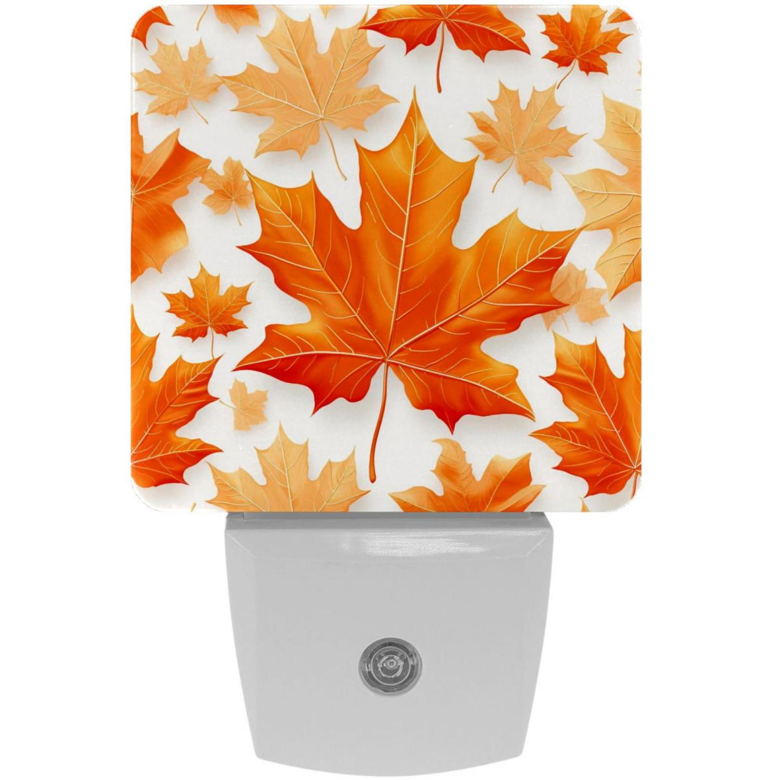 Maple leaf LED Square Night Light - Energy Efficient and Stylish ...