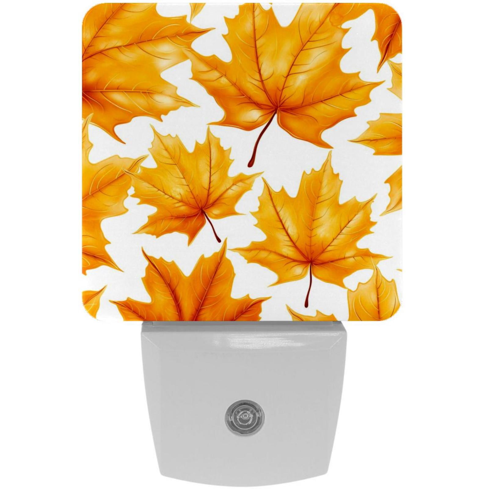 Maple leaf LED Square Night Lights: Compact and Energy-Efficient ...