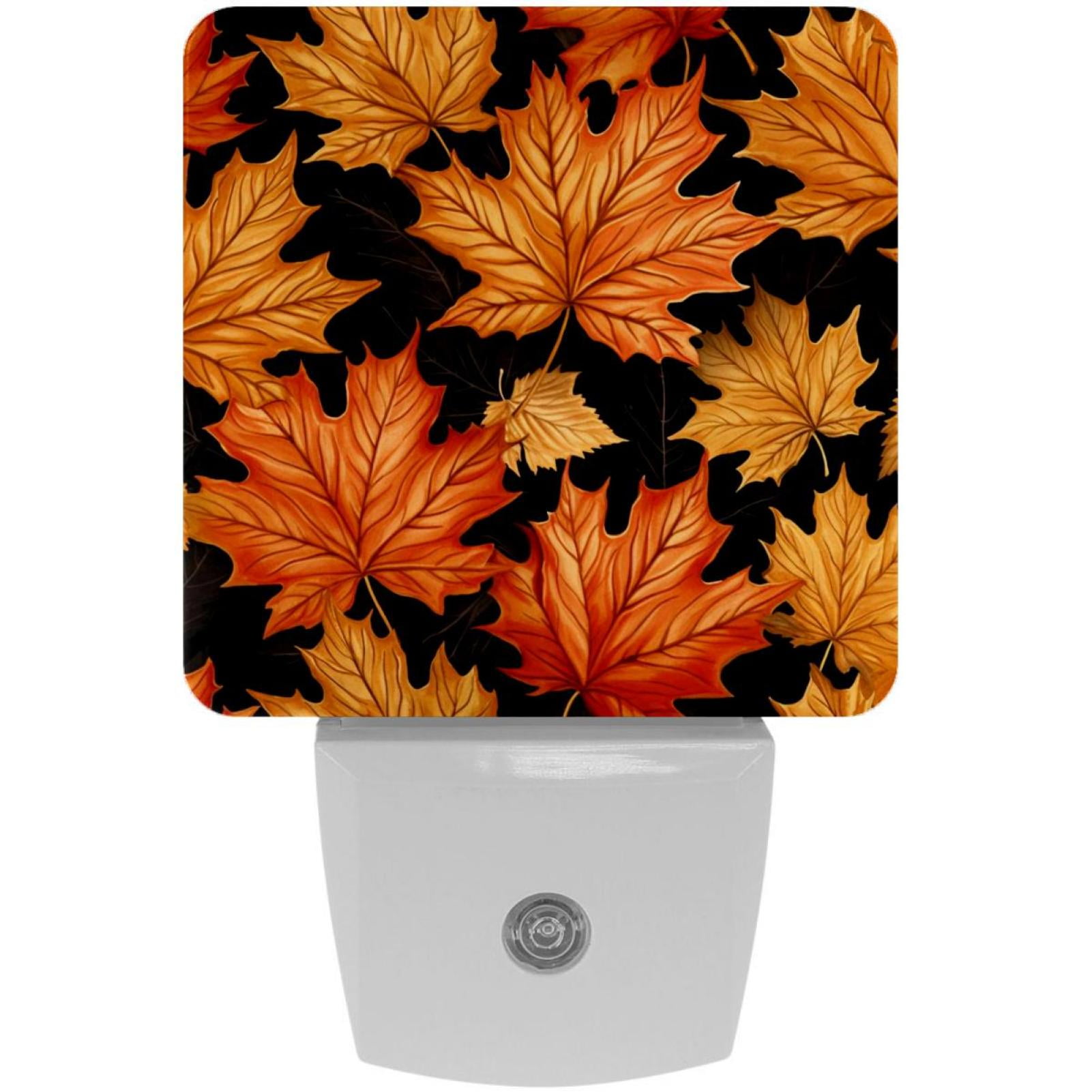 Maple leaf LED Square Night Lights - Compact and Multifunctional ...