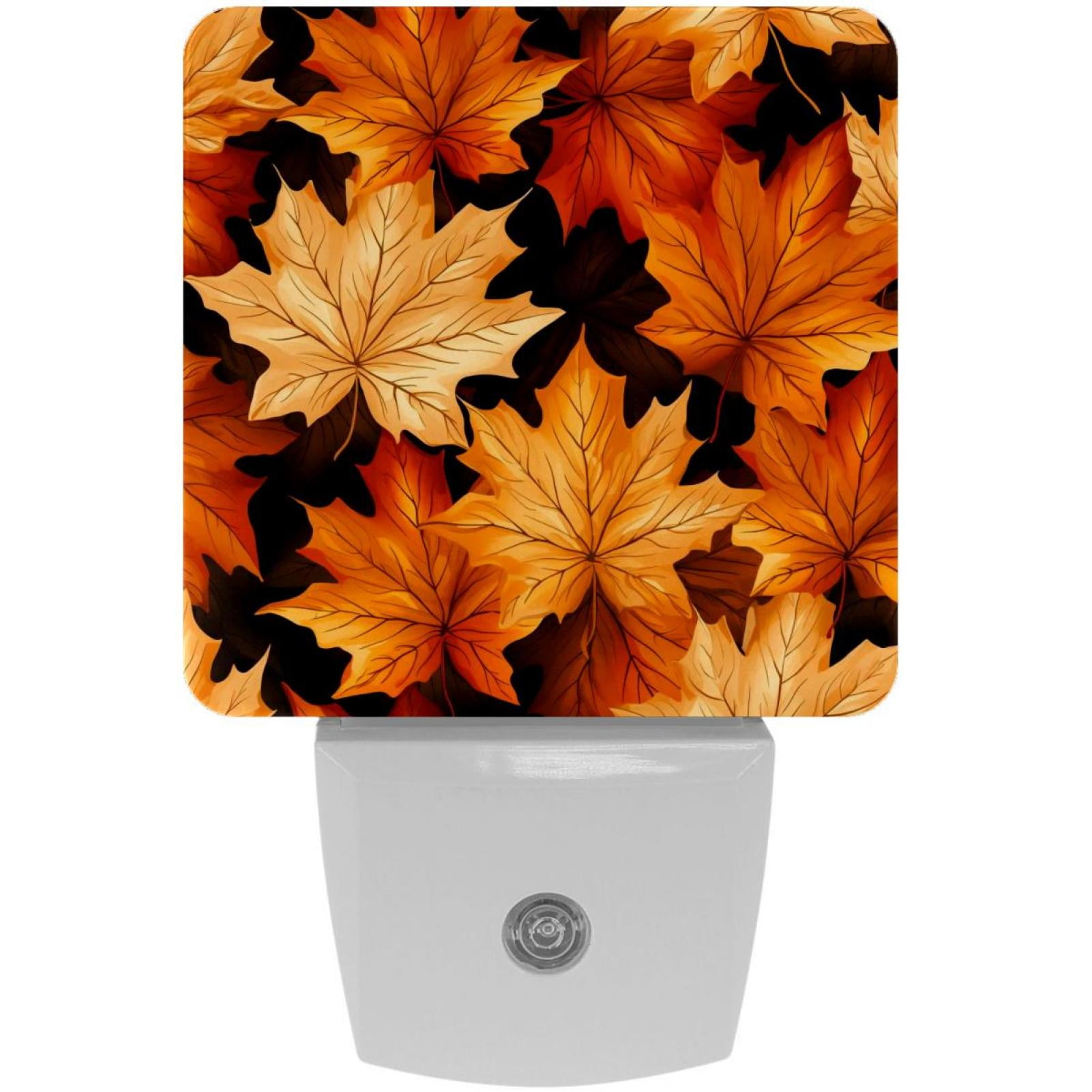 Maple leaf LED Square Night Lights - Compact and Multifunctional ...