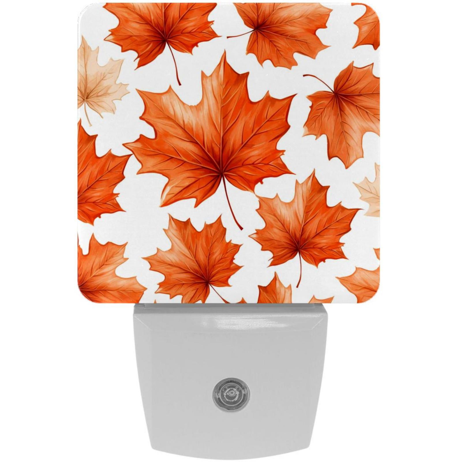 Maple leaf LED Square Night Lights - Compact and Multifunctional Illumination Solution for Any ...