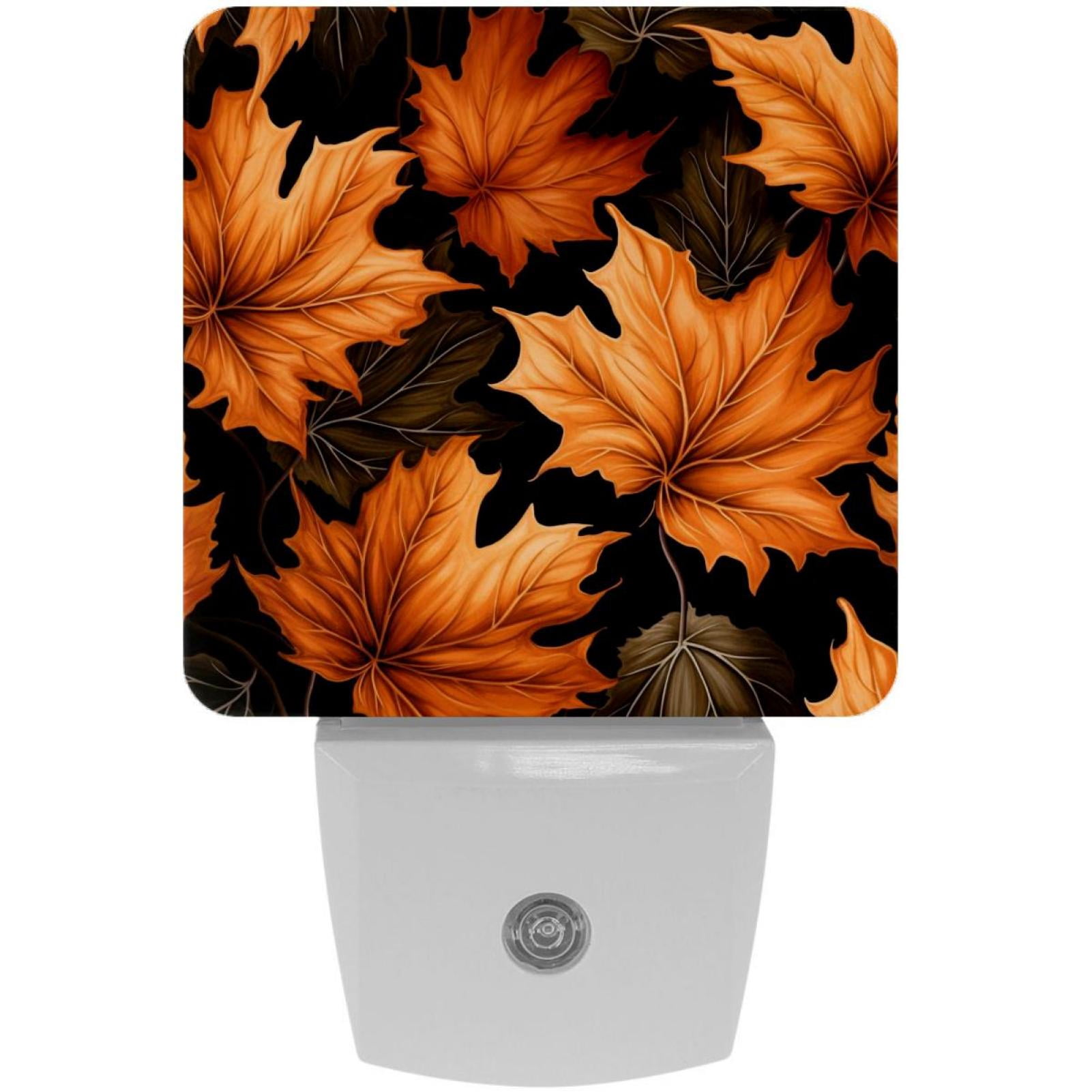 Maple leaf LED Square Night Lights - Stylish and Convenient ...