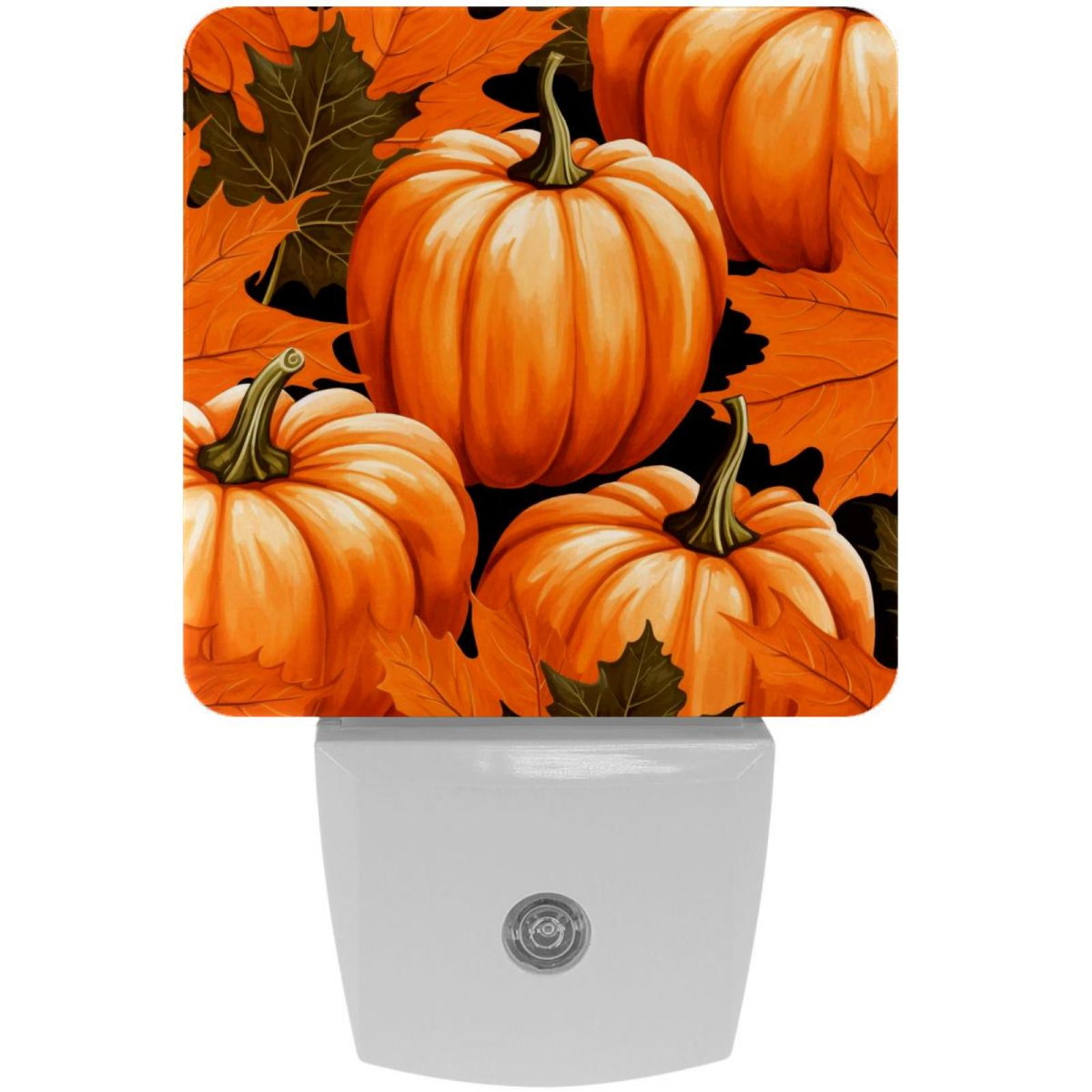 Maple leaf pumpkin LED Square Night Light - Energy Efficient Plug-in ... Maple leaf pumpkin LED Square Night Light - Energy Efficient Plug-in ...