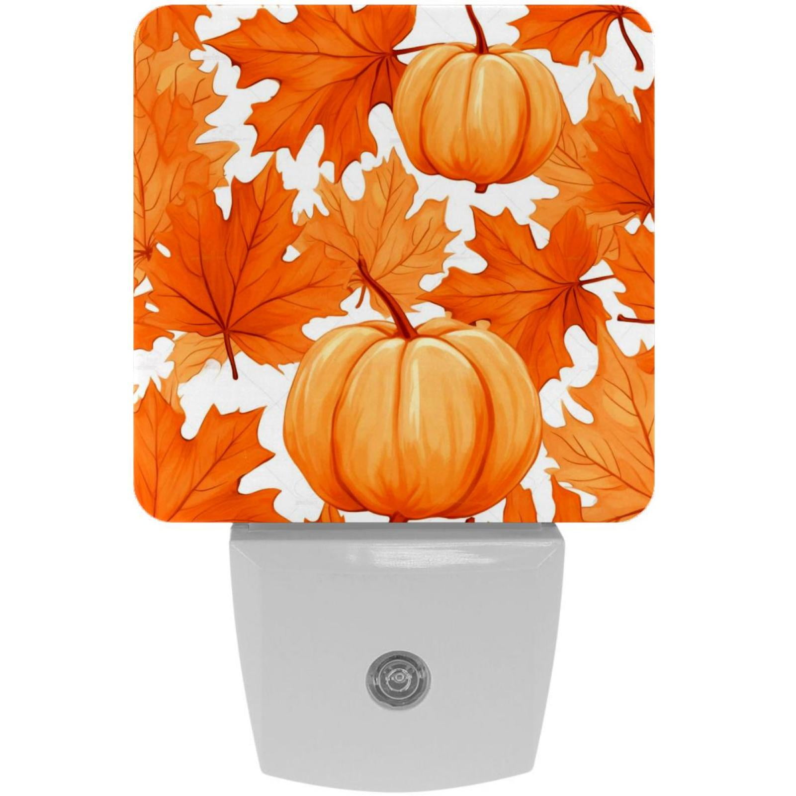 Maple leaf pumpkin LED Square Night Lights - Energy Efficient Plug-in ... Maple leaf pumpkin LED Square Night Lights - Energy Efficient Plug-in ...