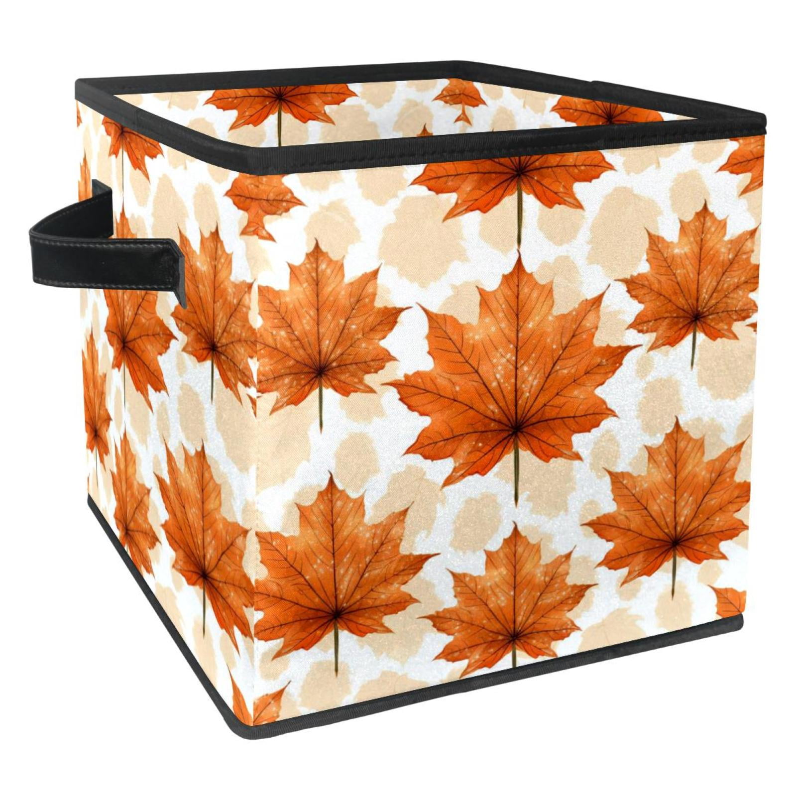 Maple leaves Foldable Organizer Bins Storage Containers Storage Bin ...