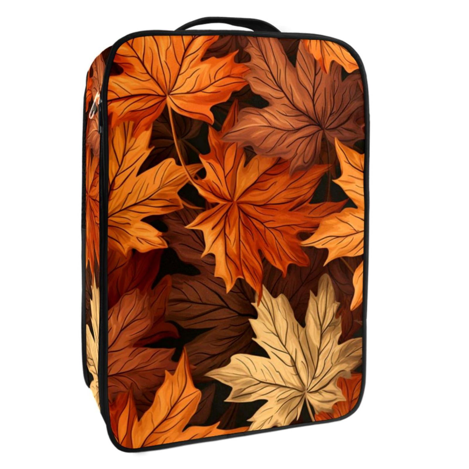 Maple leaves Polyester Shoe Storage Box Organizer - 23x31cm/9x12in ...