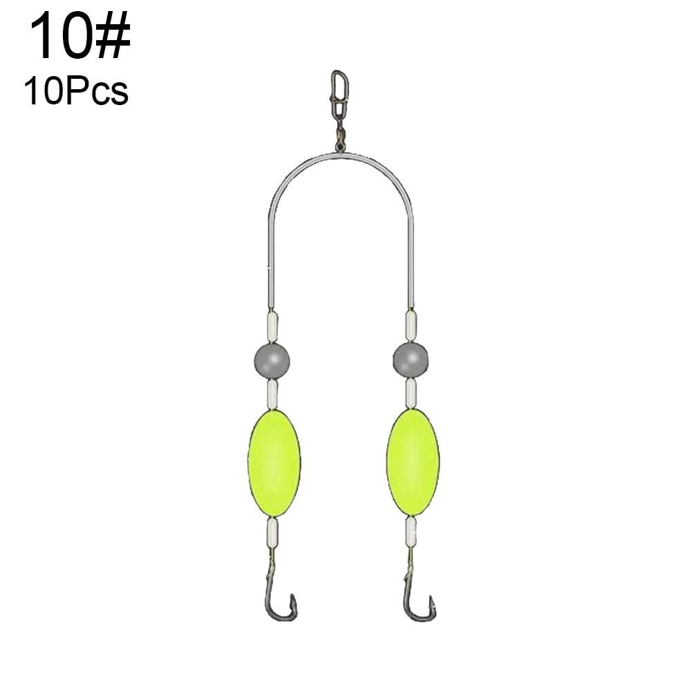 MapleMart 10x DoubleHook Reverse Bottom Rig Upgraded Version Boosts ...