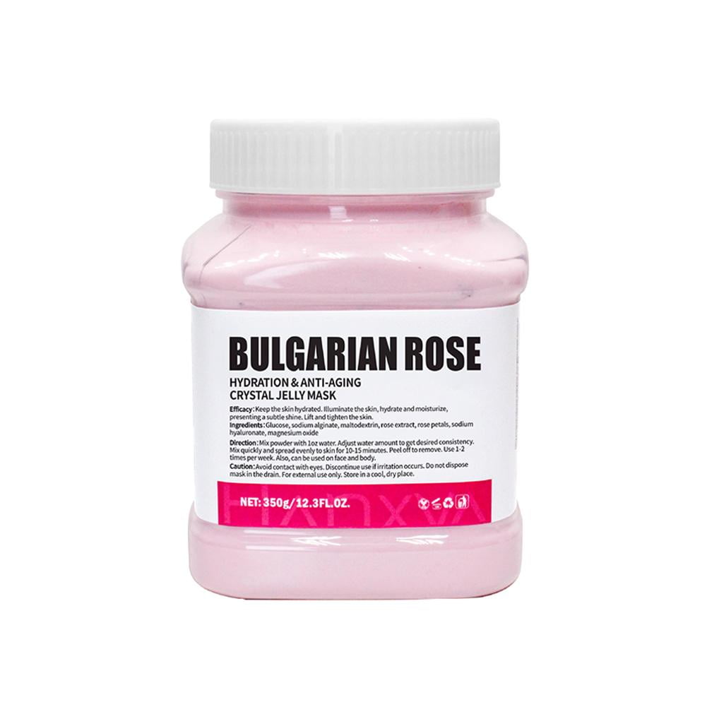 MapleMart 350g Hydrating 24K Gold Soft Mask Powder Rose Petal Crystal ...