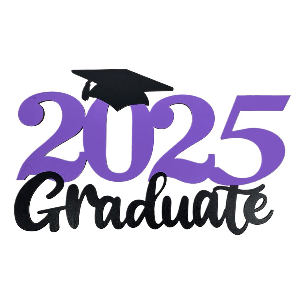 MapleMart Class of 2025 Wooden Sign Graduation Party Decorations ...