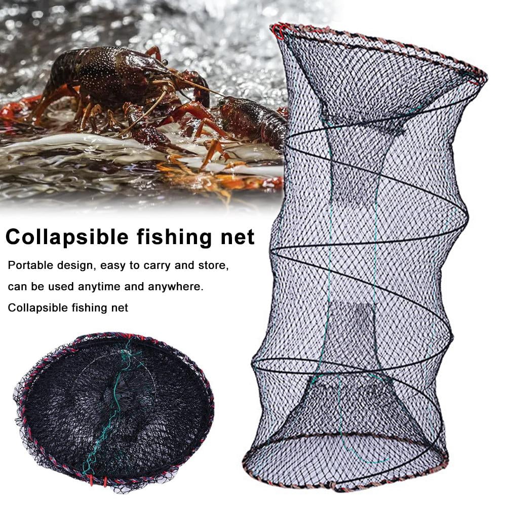 MapleMart Folding crab cage spring cage eel lobster net loach fishing ...