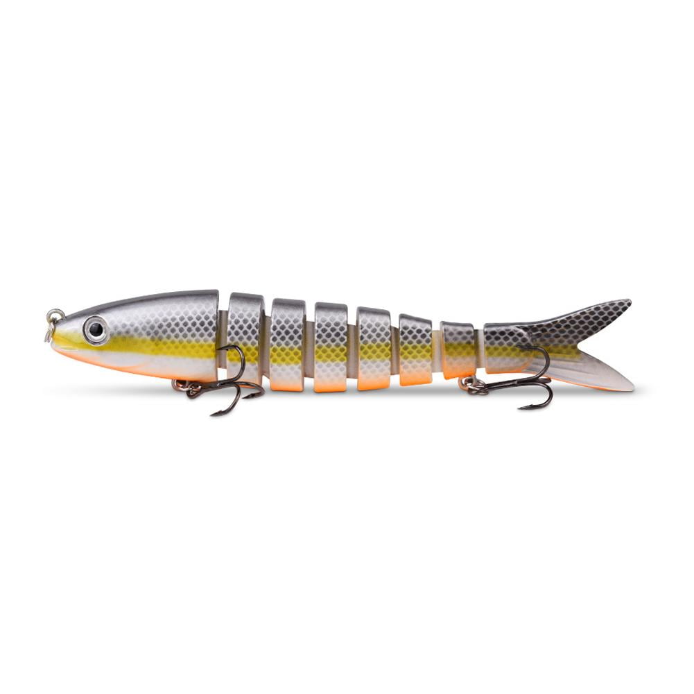 MapleMart New Robotic Swimming Lure 135mm Multisection Fishing Lure Hot ...