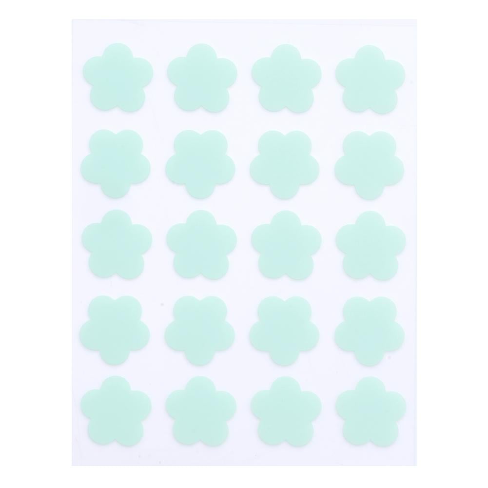 MapleMart Plum Blossom Mint Green Acne Patch Individually Packaged ...