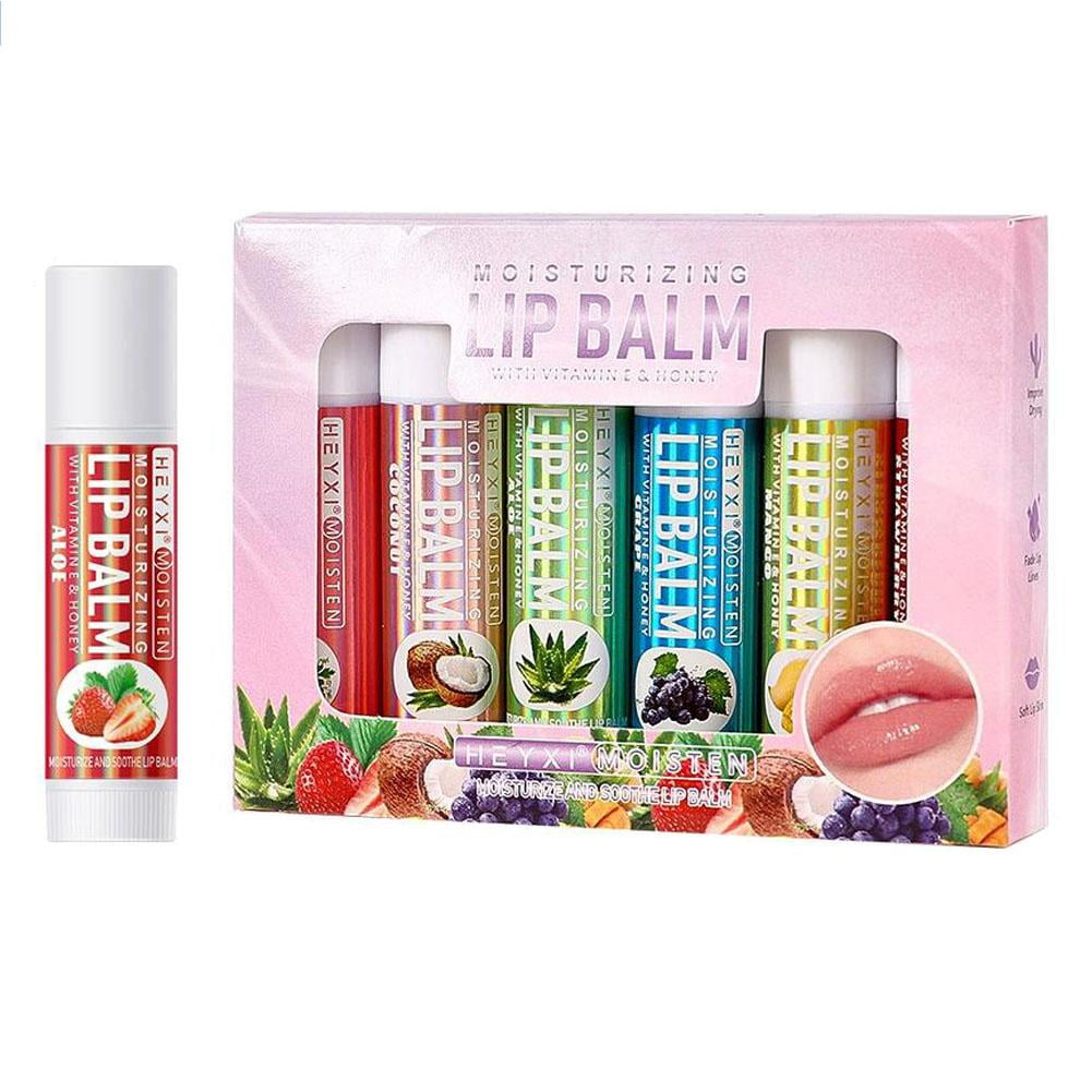 MapleMart Tinted Fruit Lip Balm Set Fruity Day And Night In English Version Tinted Lip Balm ...
