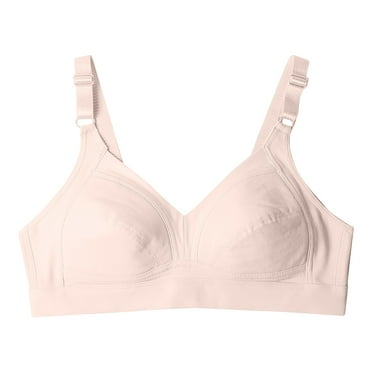 ClodeEU Women'S Solid Bra Wire Free Underwear Front Closure Butterfly ...