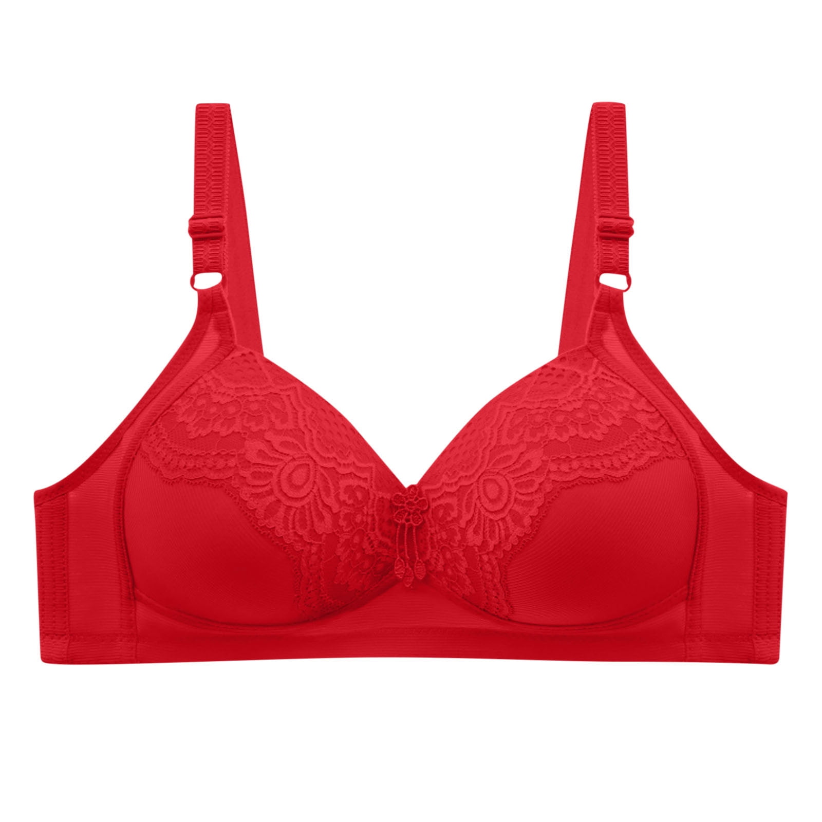 Maplenight Bralette Womens Wireless Push Up Lingerie Bras Plus Size