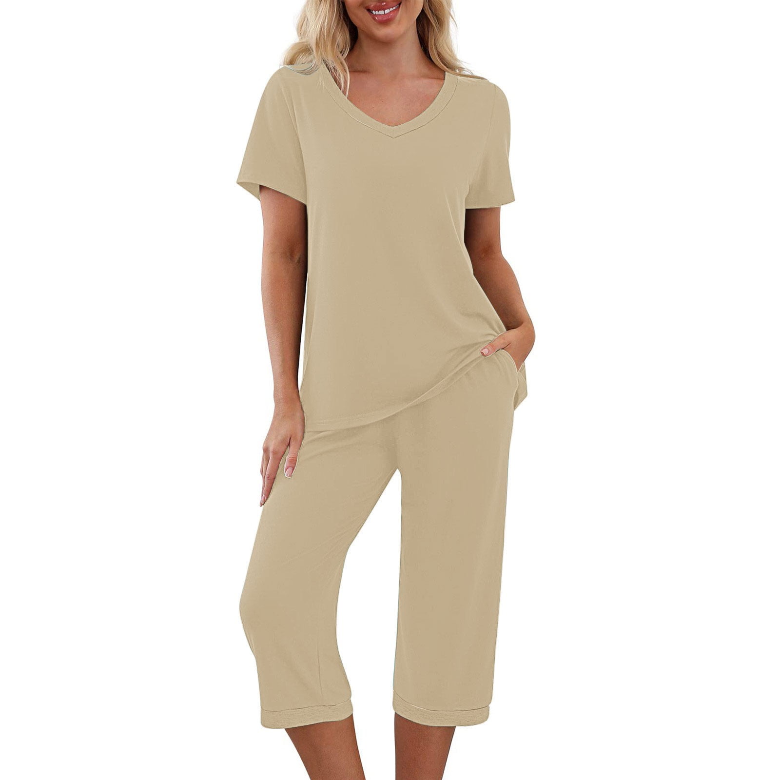 Maplenight Lounge Sets for Women 2 Piece Matching Sets Spring Summer ...