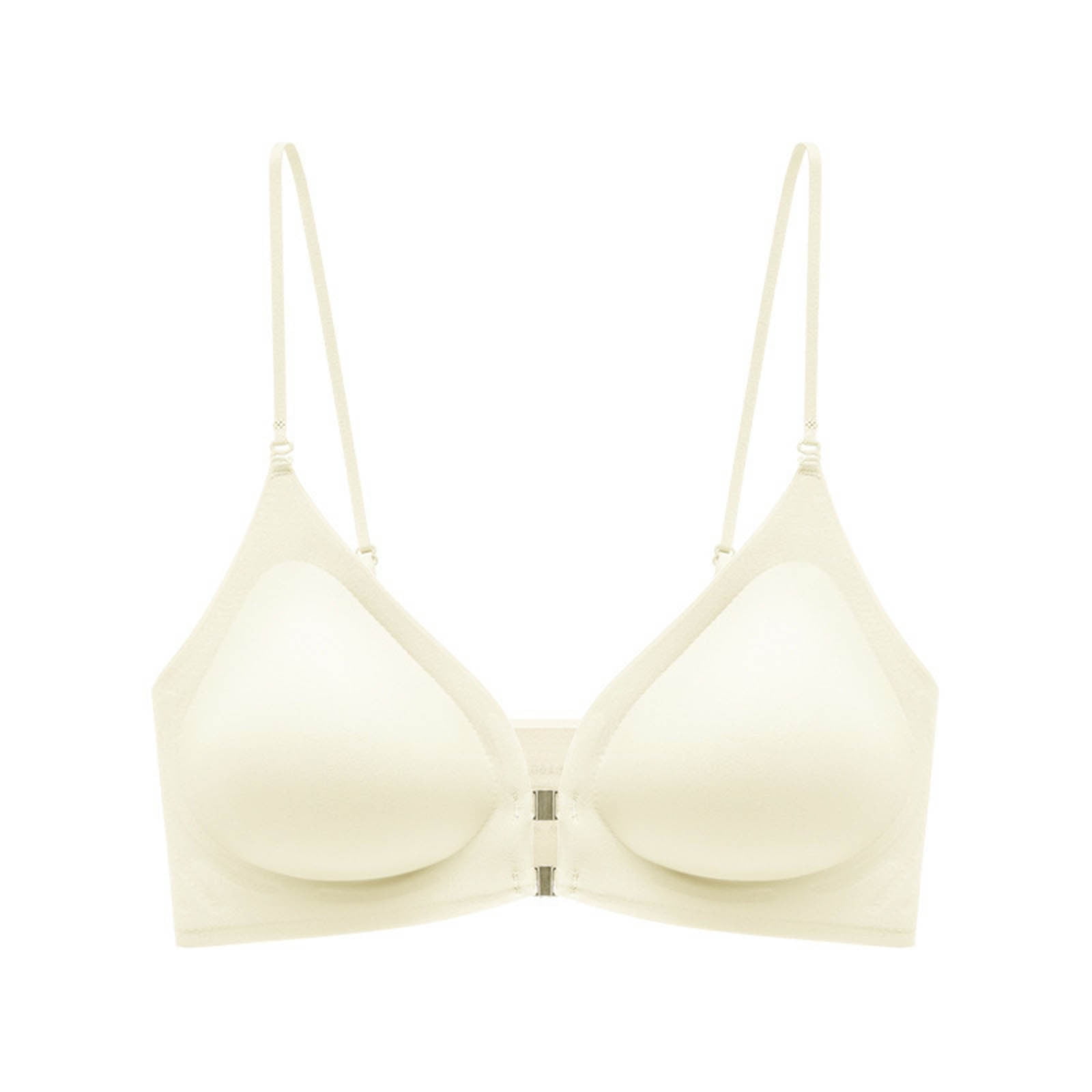 Maplenight Women's Front Closure Bras No Underwire Lift Side Support ...