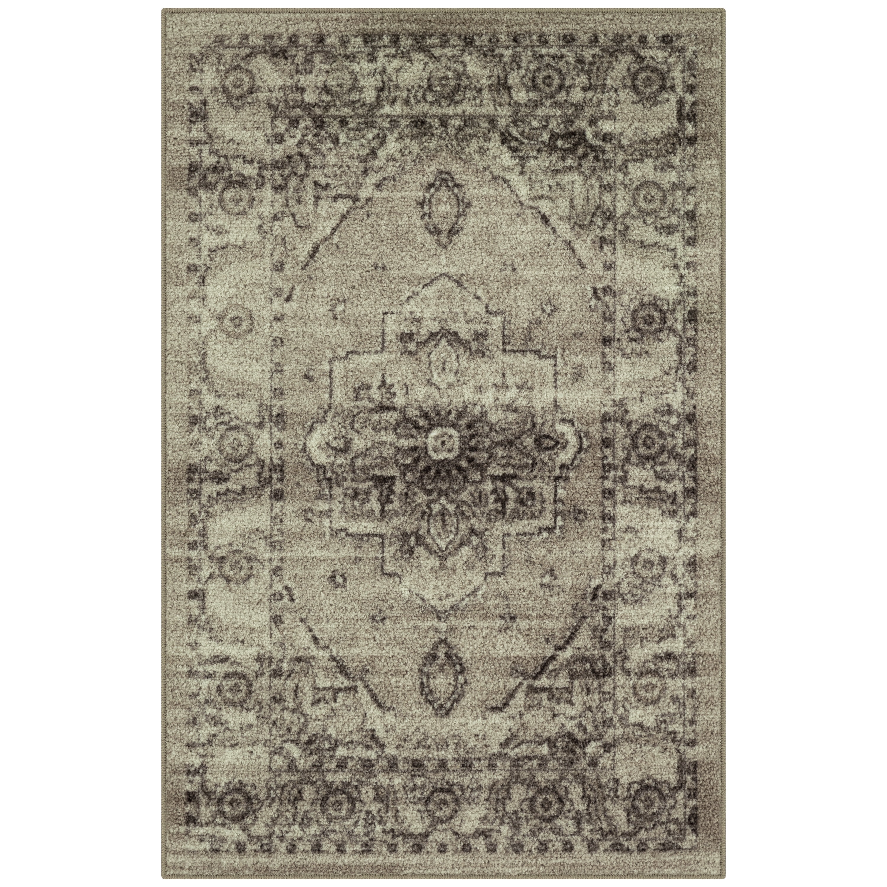 Maples Rugs Lexington Traditional Washable Entryway Accent Rug for ...