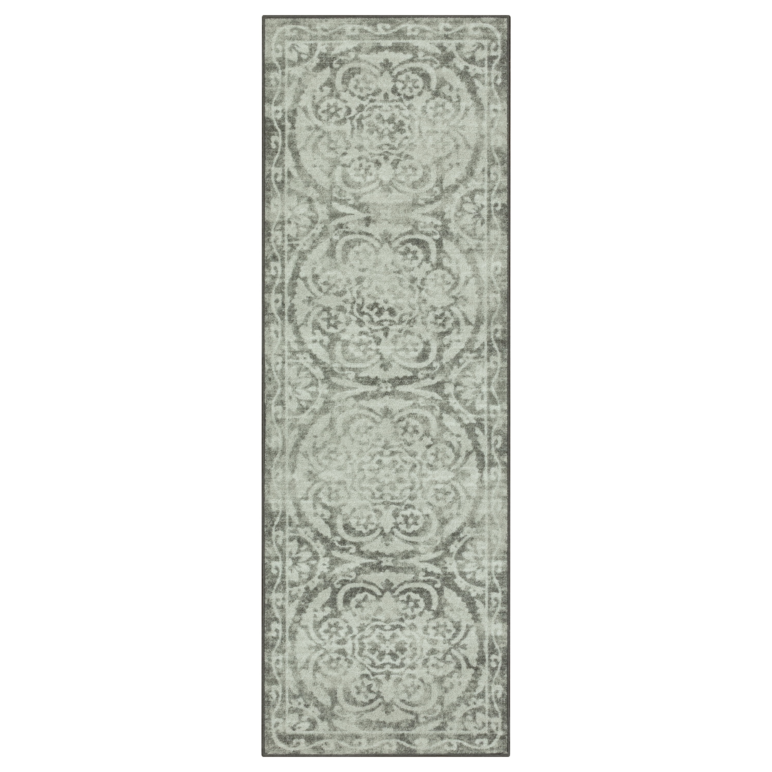 Maples Rugs Marisol Traditional Indoor Washable Runner Rug, 2' x 6 ...