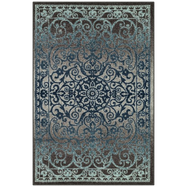 Maples Rugs Pelham Medallion Bedroom Area Rug for Indoor, 3'4" x 5 ...