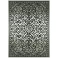 Maples Rugs Pelham Medallion Textured Gray Tonal Indoor Living Room ...
