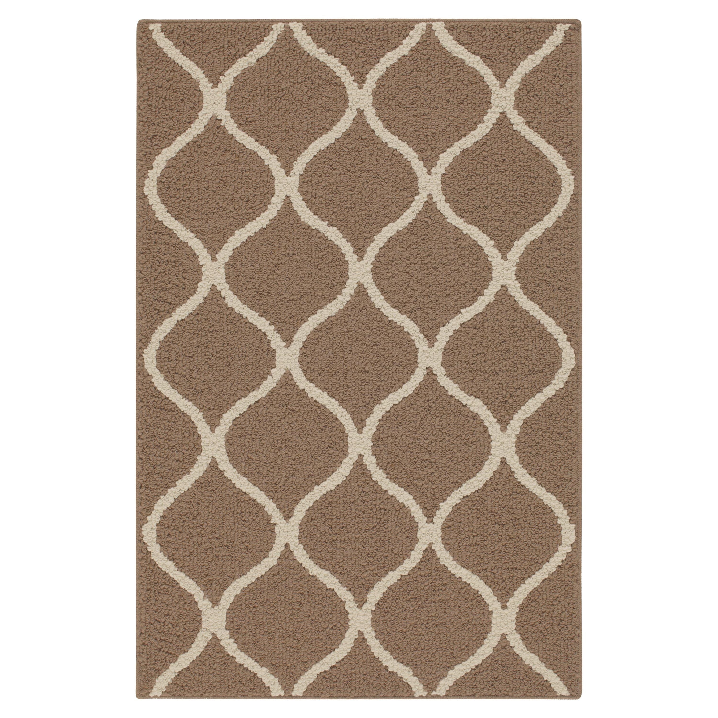 Maples Rugs - A - Rebecca Geometric Washable Indoor Accent Rugs, 2'6 x ...
