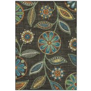 Better Homes & Gardens Spice Grid Area Rug, Red, 5' x 7' - Walmart.com