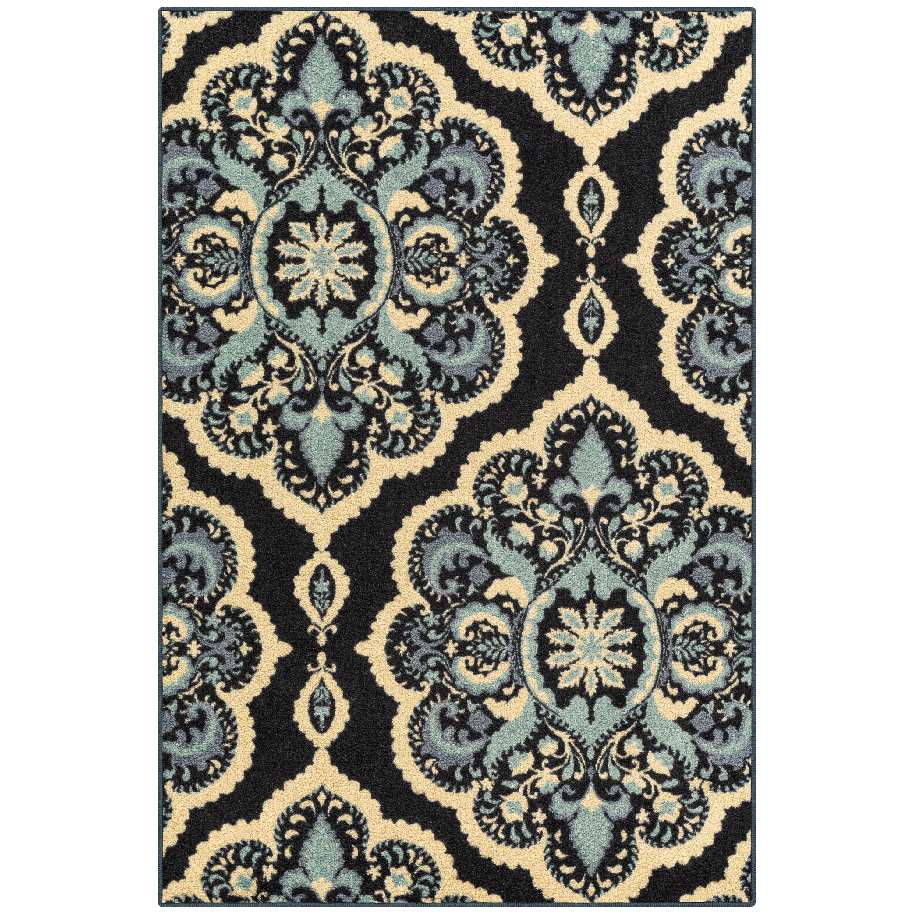 Maples Rugs Vivian Traditional Bedroom Area Rug for Indoor, 3'4" x 5 ...