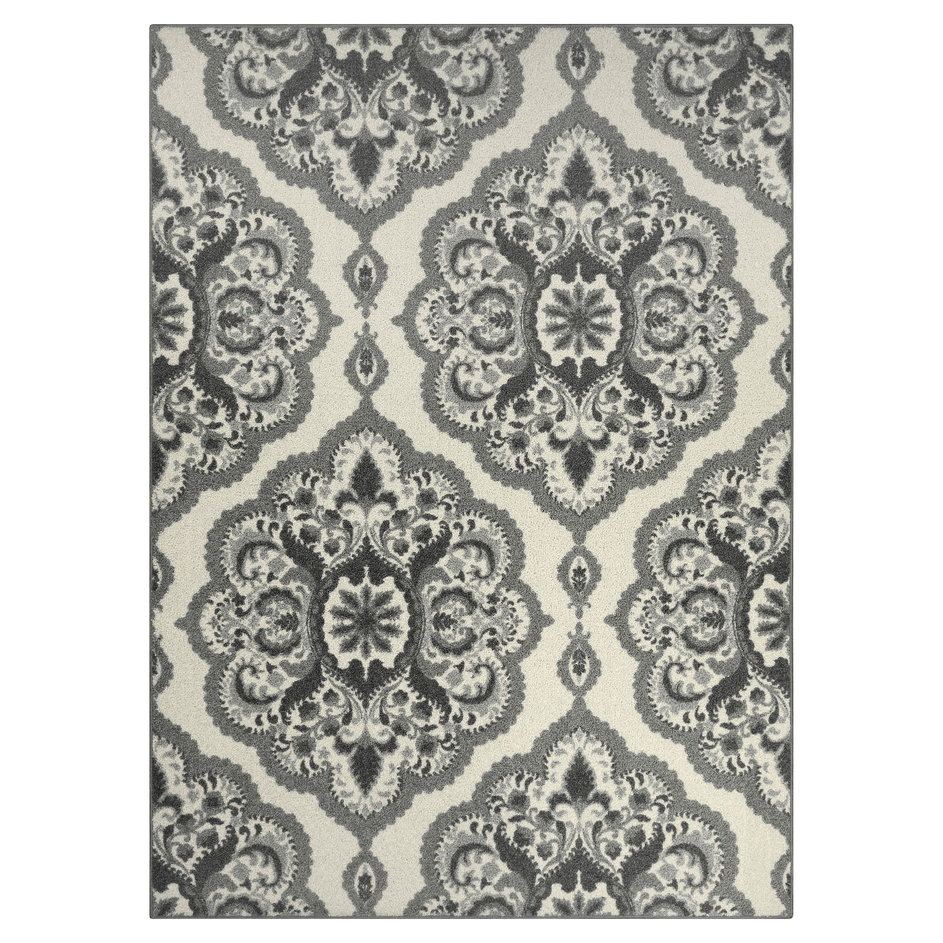 Maples Rugs - A - Vivian Transitional Non Slip Indoor Area Rugs, 5' x 7 ...