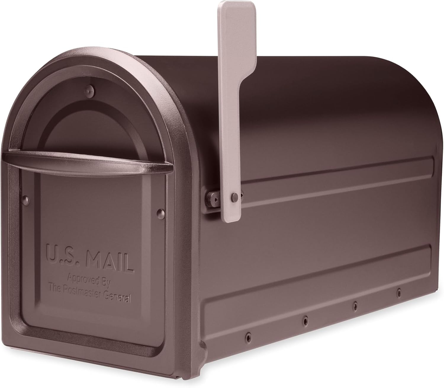 Mapleton™ Heavy Duty Steel Metal Post Mounted Mail Box for Outside ...