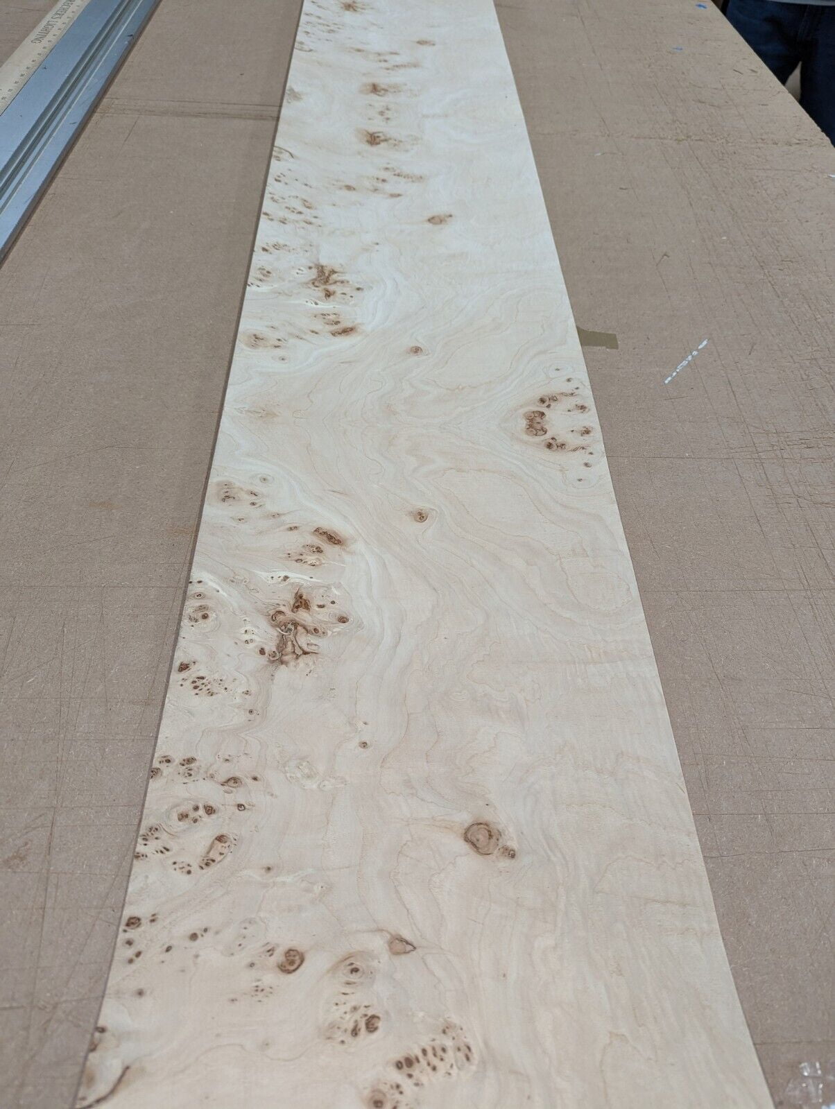 Mappa Burl wood veneer sheet 12" x 96" with paper backer PSA peel stick ...