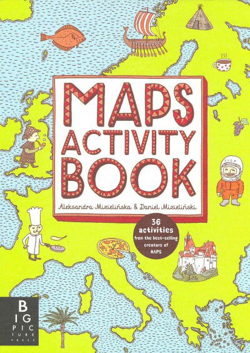 Maps Activity Book - Walmart.com