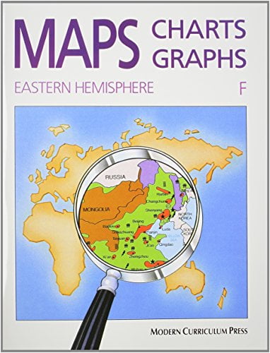 Pre-Owned Maps, Charts and Graphs, Level F, Eastern Hemisphere (Paperback) 0813621372 ...