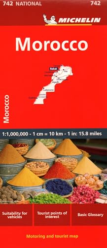Pre-Owned Maps/Country (Michelin): Michelin Map Africa Morocco 742 ...