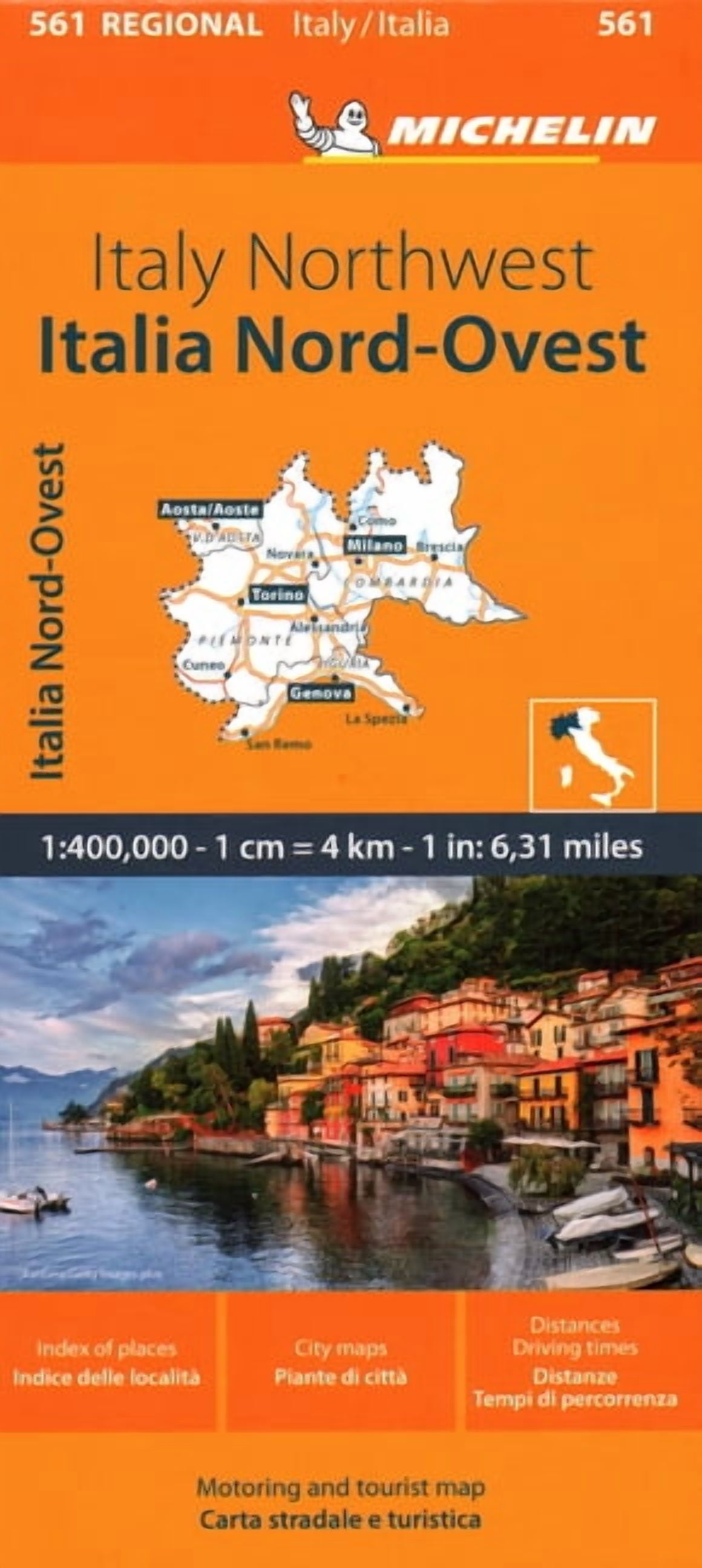 Maps/Regional (Michelin) Michelin Map Italy: Northwest Map 561 ...