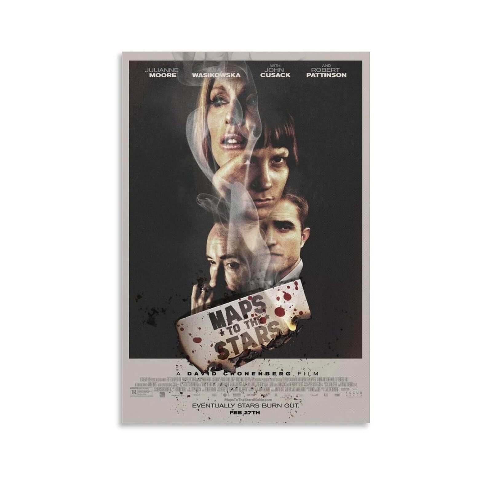 Maps to The Stars Movie Poster Wall Prints Home Office Decor Poster ...