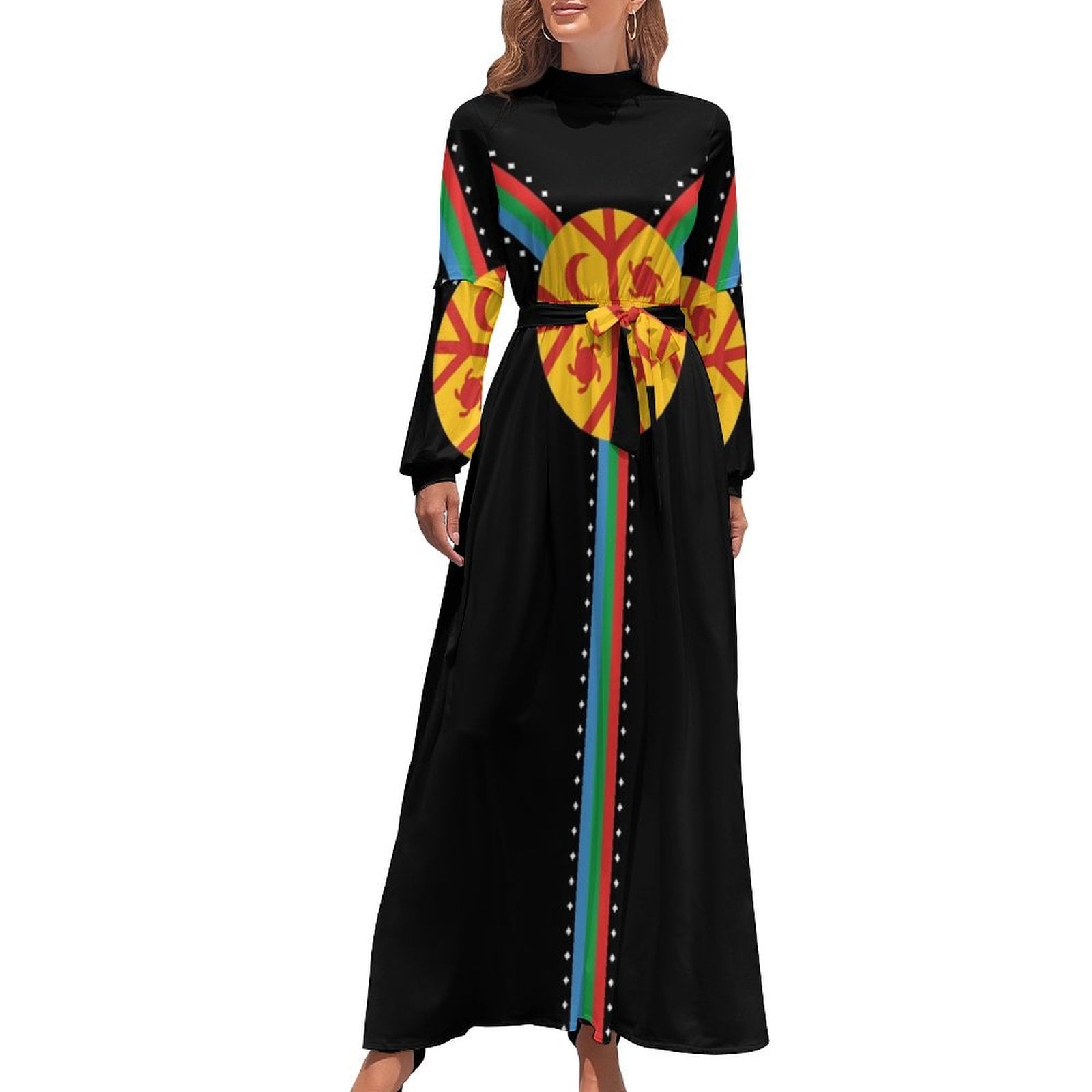 Mapuche Indio Chile Argentina Long Dress dress dresses Women's dress ...