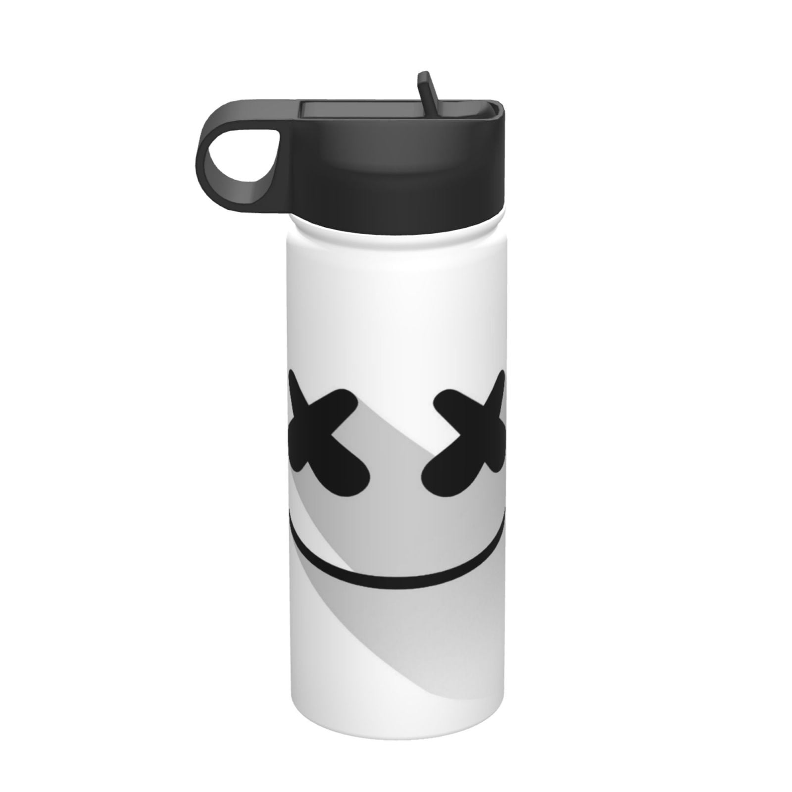 Mar-Sh Meli0 Insulated Water Bottle with Straw Stainless Steel Vacuum ...