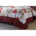 MarCielo King Size 3-piece Quilt Set, Winter Holiday Bedding with ...