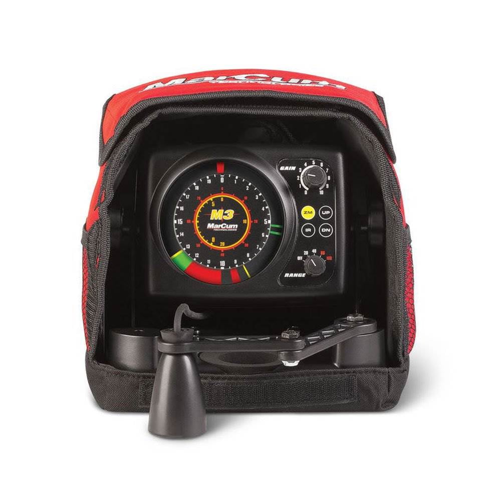 MarCum Ice Fishing Fish Finder Tool M3 Flasher Sonar Total System ...
