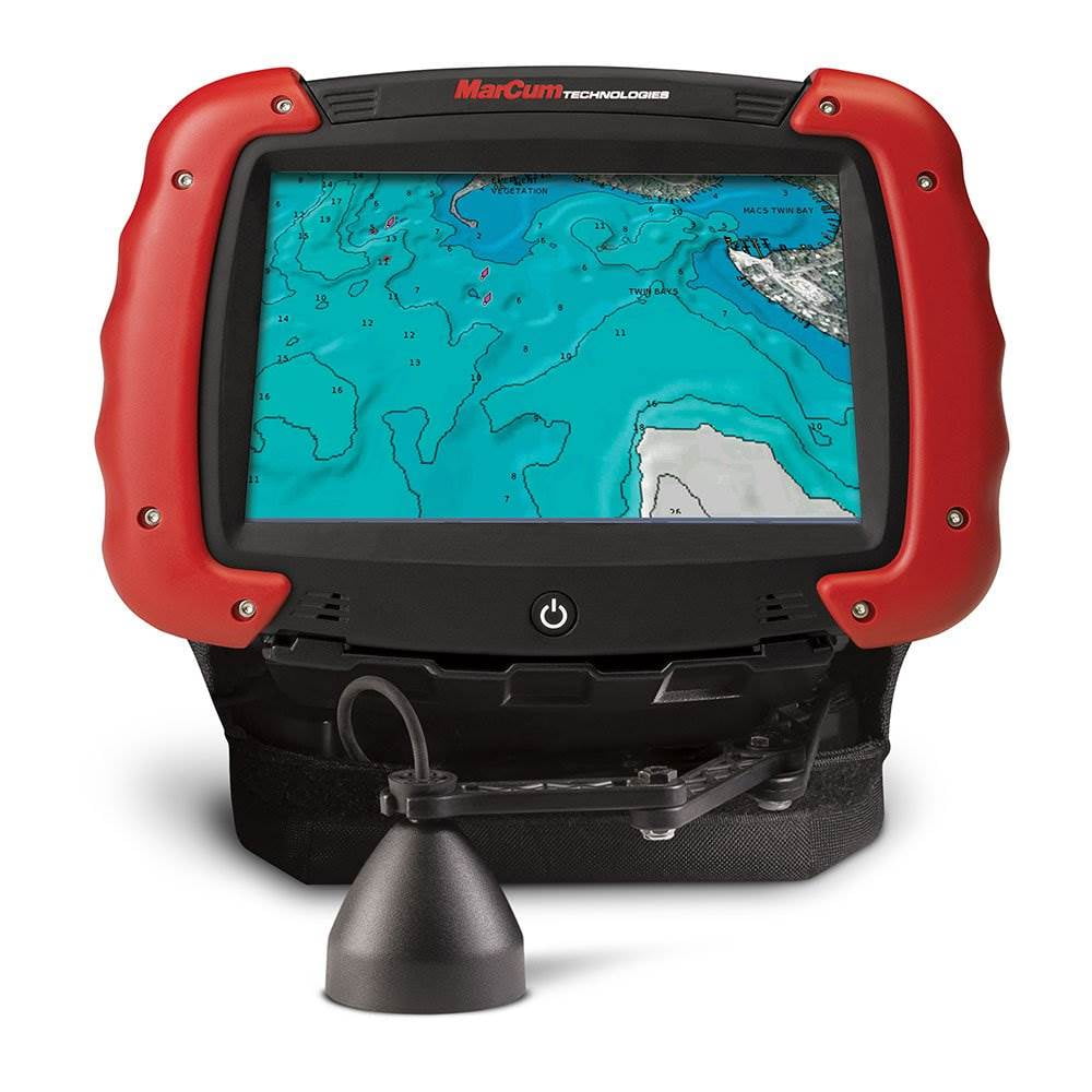 MarCum RT9-CMB 9 Inch Underwater Fish Finder Ice Sonar GPS Touchscreen ...